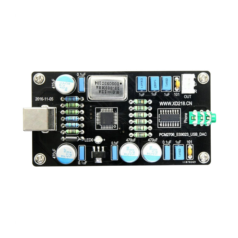 USB аудио ЦАП для наушников Aiyima Hi-Fi I2S (PCM2706, ES9023) от ...